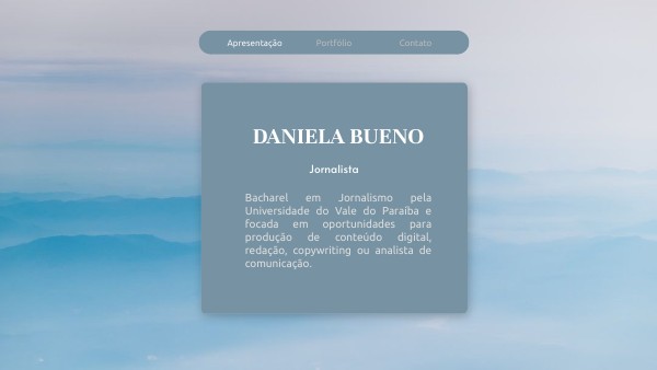 Portfólio - Daniela Bueno | Genially