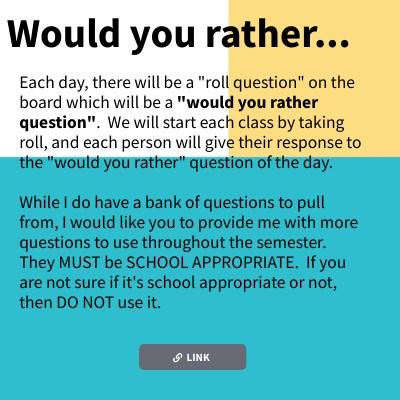 Would you rather... | Genially