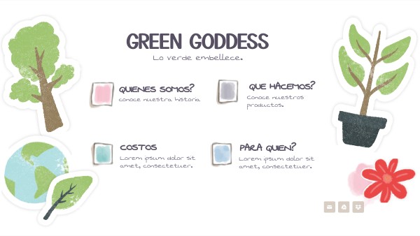 Green Goddess | Genially
