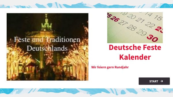 Deutsche Feste | Genially
