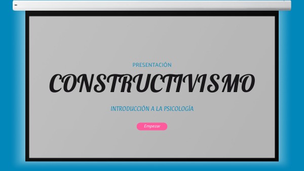 CONSTRUCTIVISMO