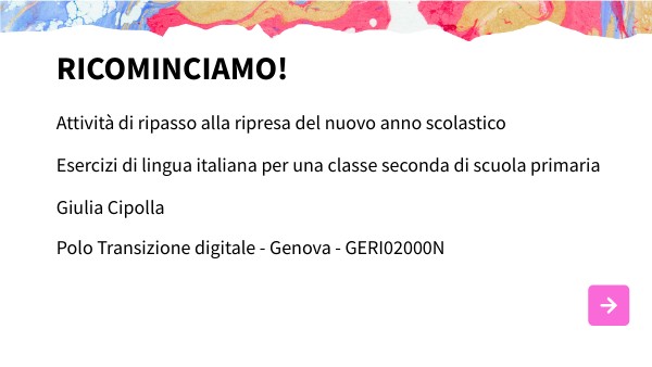 Attività di ripasso di Lingua italiana | Genially