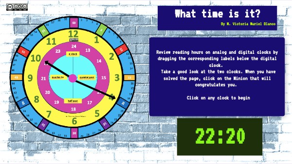 WHAT TIME IS IT? | Genially