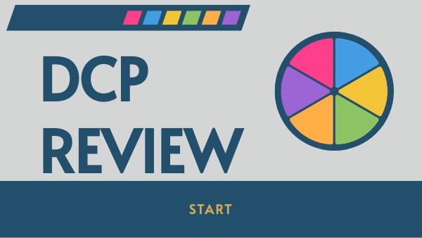 DCP #4 Review