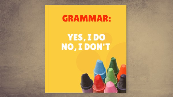 Yes, I do / No, I don't | Genially