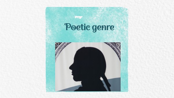 Poetry Genre | Genially