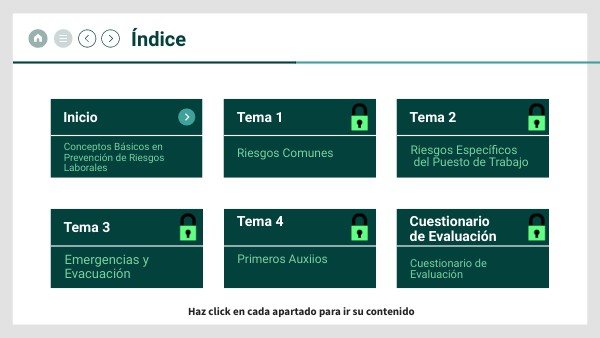 ÍNDICE GENERAL- inicio | Genially