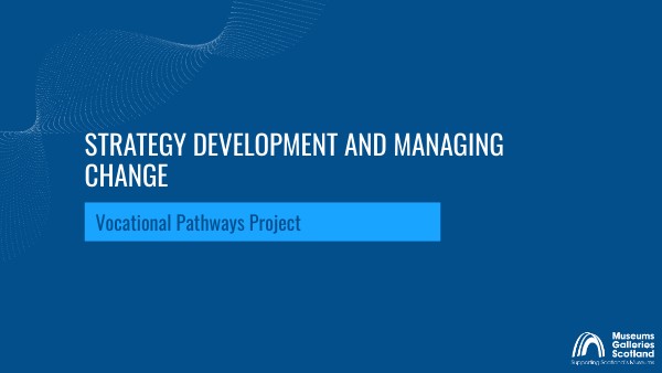 MGS - Strategy development and managing change