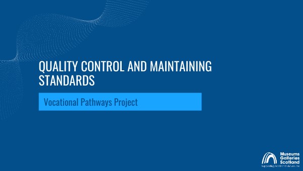 MGS (mid) - Quality control and maintaining standards | Genially