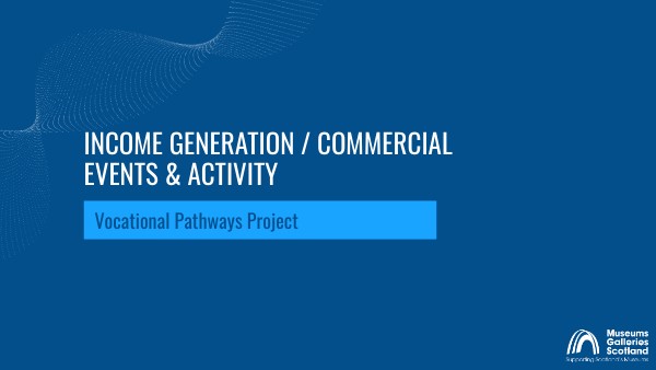 MGS - Income generation / Commercial Events and activity | Genially