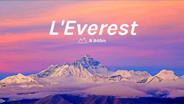 L'Everest | Genially