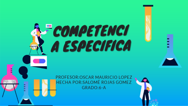 competencia especifica