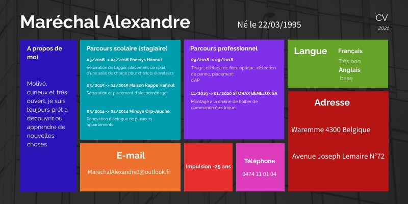 Maréchal Alexandre CV Genialy