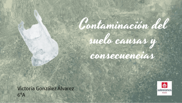 contaminación del suelo