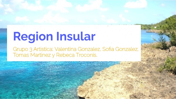 Region Insular | Genially