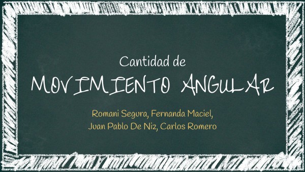 Momento angular