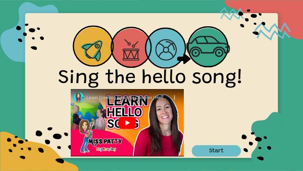 first grade lesson 5 routine | Genially