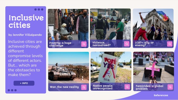 Inclusive cities | Genially