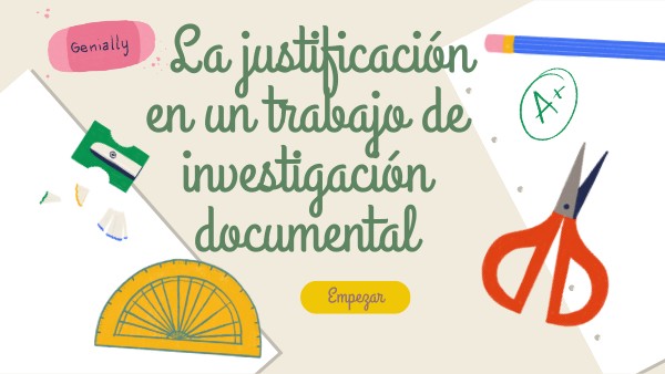 Presentacion justificacion de trabajo