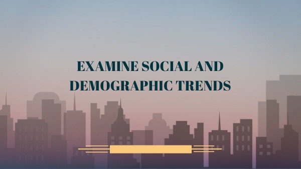 Demographic trends