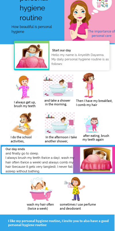 personal hygiene routine