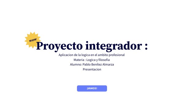 Aplicacion en la logica en el ambito profesional | Genially