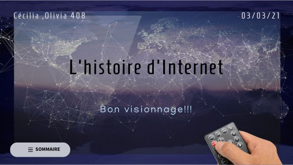 L'histoire d'internet | Genially