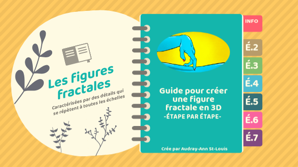 Guide figure fractale en 3D