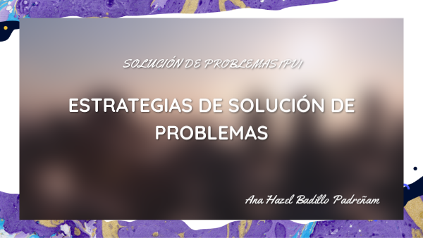 Solución de problemas | Genially