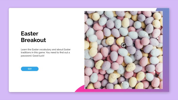 Easter Breakout | Genially