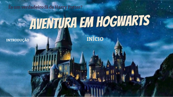 Aventura em Hogwarts | Genially