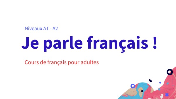 Je parle français