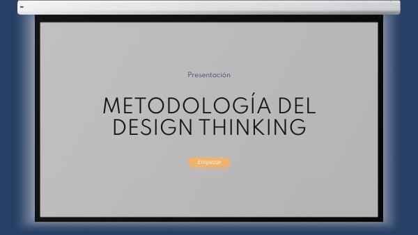 Metodología del Design Thinking | Genially