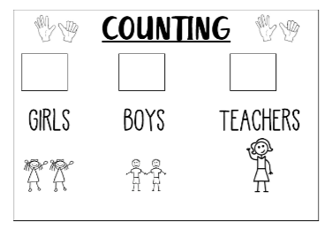 SCHOOLERS - COUNTING ROUTINE (FIRST TIME)