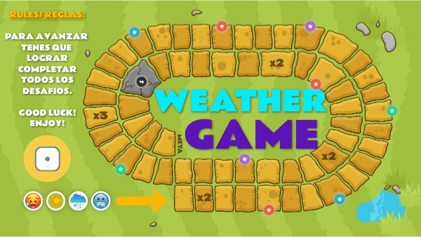 KINDER - WEATHER GAME | Genially