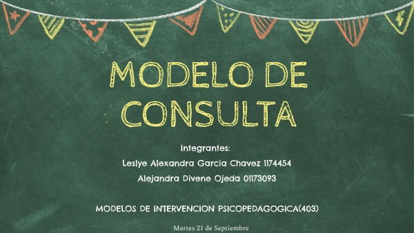 Modelo de Consulta | Genially