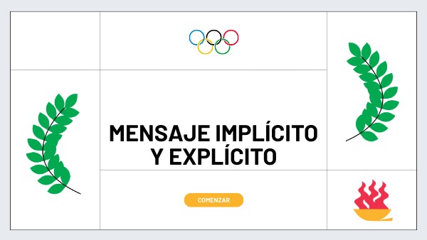 Mensaje explícito e implícito | Genially
