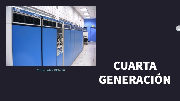 Cuarta Generación - Linea del tiempo