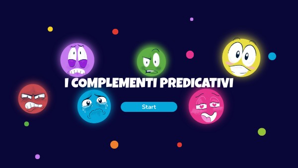 COMPLEMENTI PREDICATIVI