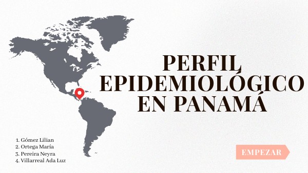 Perfil epidemiológico Panamá | Genially