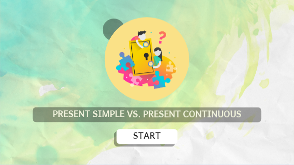 Present Simple vs. Present Continuous | Genially