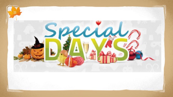 special days - 6