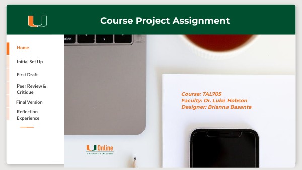 TAL705 Course Project Assignment | Genially