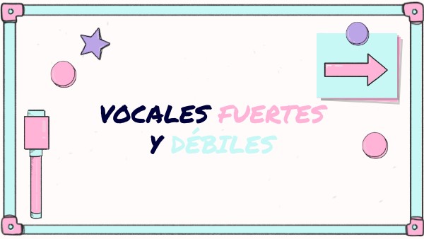 5T vocales débiles y fuertes | Genially