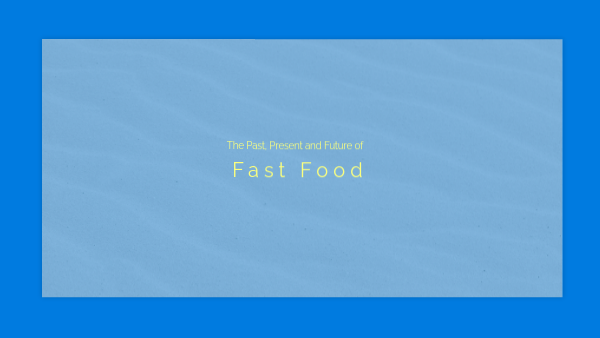 Fast Food | Genially