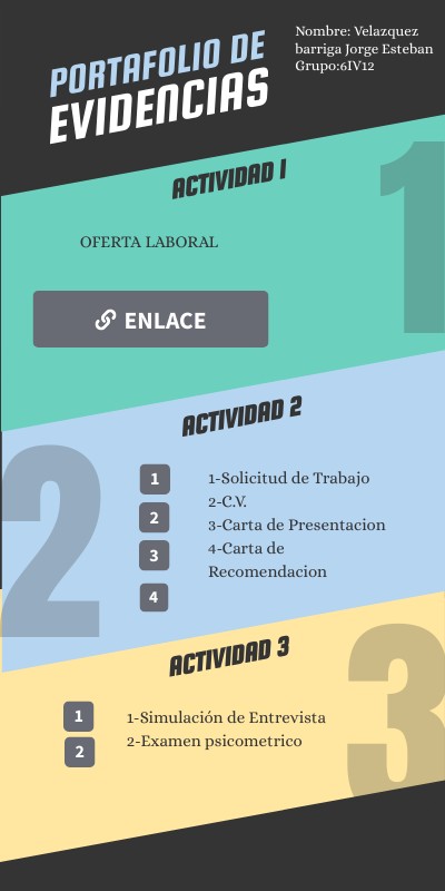 PORTAFOLIO DE EVIDENCIAS