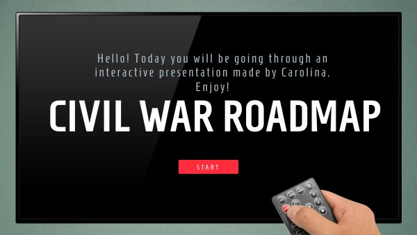 Civil War Roadmap presentation - Social Studies
