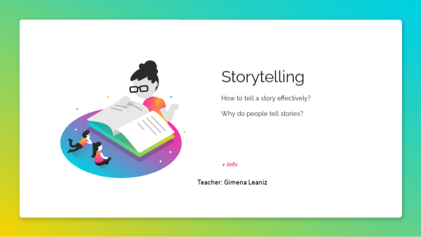 Effective storytelling