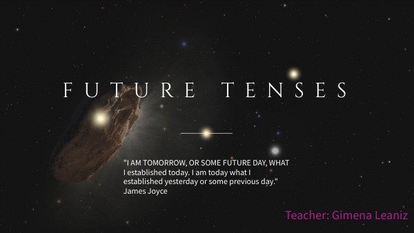 Future tenses | Genially