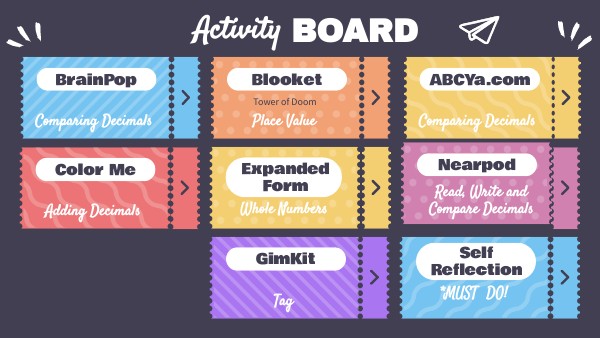 Activity board